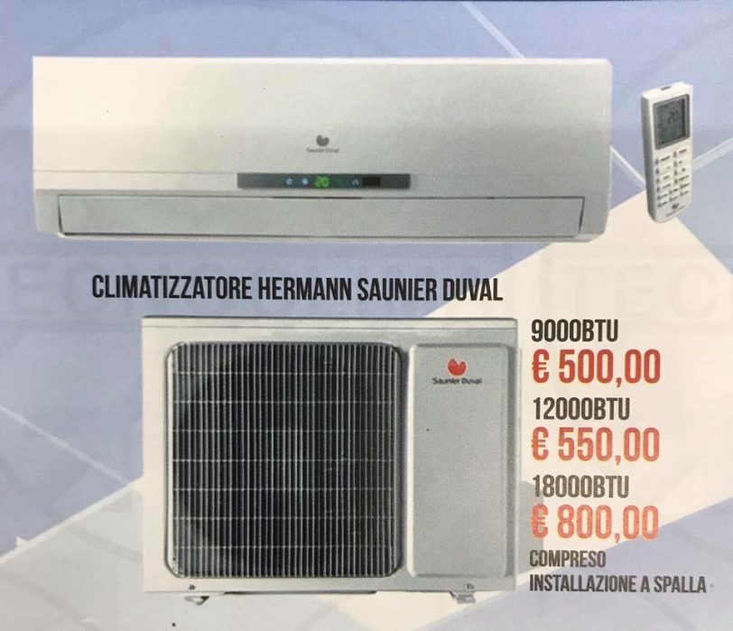 Climatizzatore Hermann Saunier Duval - Offerta - Tecnoclima